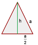 Area y volumen del tetraedro | Superprof