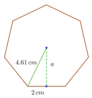 Problemas del area de un poligono | Superprof