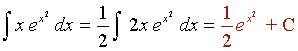 Ejercicios resueltos de integrales de tipo exponencial