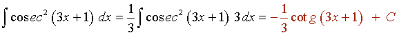 Integral de la cotangente | Superprof