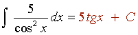 Integral de la tangente | Superprof
