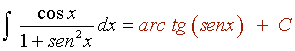 Integral del arcotangente | Superprof