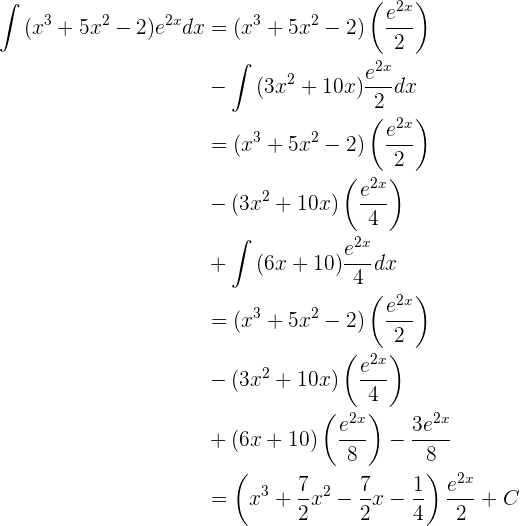 Ejercicios de integrales I | Superprof