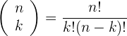 Funcion de probabilidad de la distribucion binomial