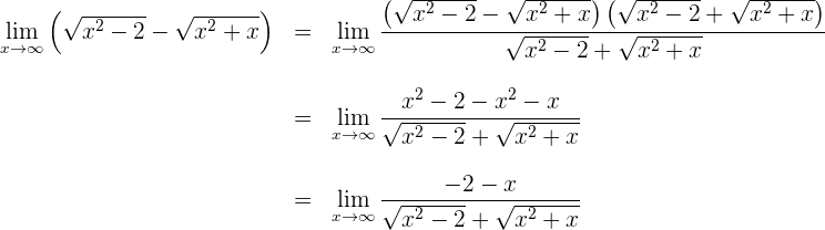 Resolver la indeterminacion infinito menos infinito
