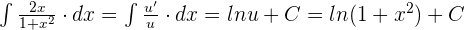 Integral logaritmica | Superprof