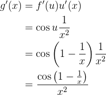 Regla de la cadena | Superprof