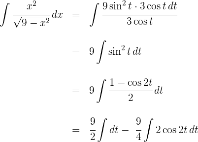 Ejercicios resueltos de integrales por sustitucion