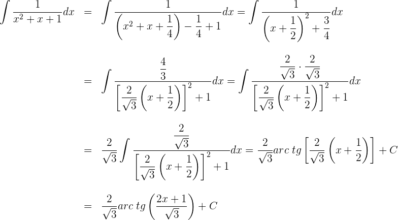 Integrales trigonometricas inversas | Superprof