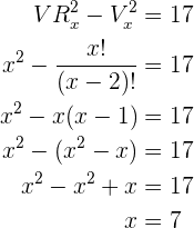 Ejercicios de variaciones | Superprof