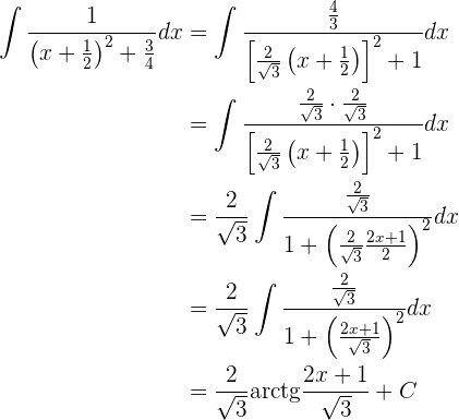 Integrales racionales III | Superprof