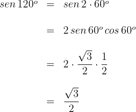 Razones trigonometricas del angulo doble | Superprof