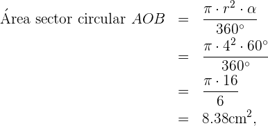 Segmento circular | Superprof