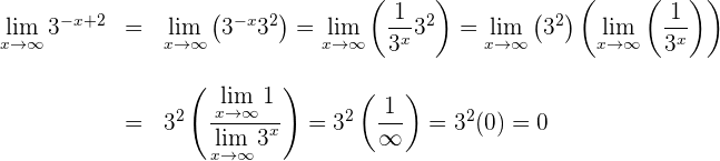 Limite de la funcion exponencial | Superprof
