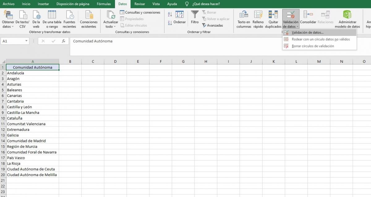 ¿Cómo Hacer una Lista Desplegable en Excel? | Superprof