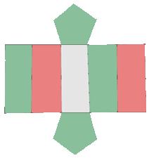 desarrollo del prisma - Diccionario de Matemáticas | Superprof