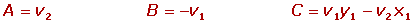 ecuación implícita o general de la recta - Diccionario de Matemáticas ...