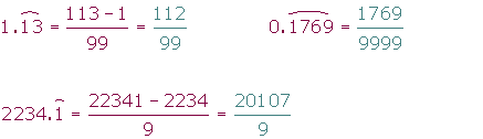 fracción generatriz - Diccionario de Matemáticas | Superprof