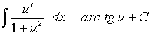 integral del arcotangente - Diccionario de Matemáticas | Superprof