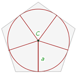 polígono circunscrito - Diccionario de Matemáticas | Superprof