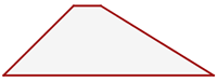 trapecio escaleno - Diccionario de Matemáticas | Superprof